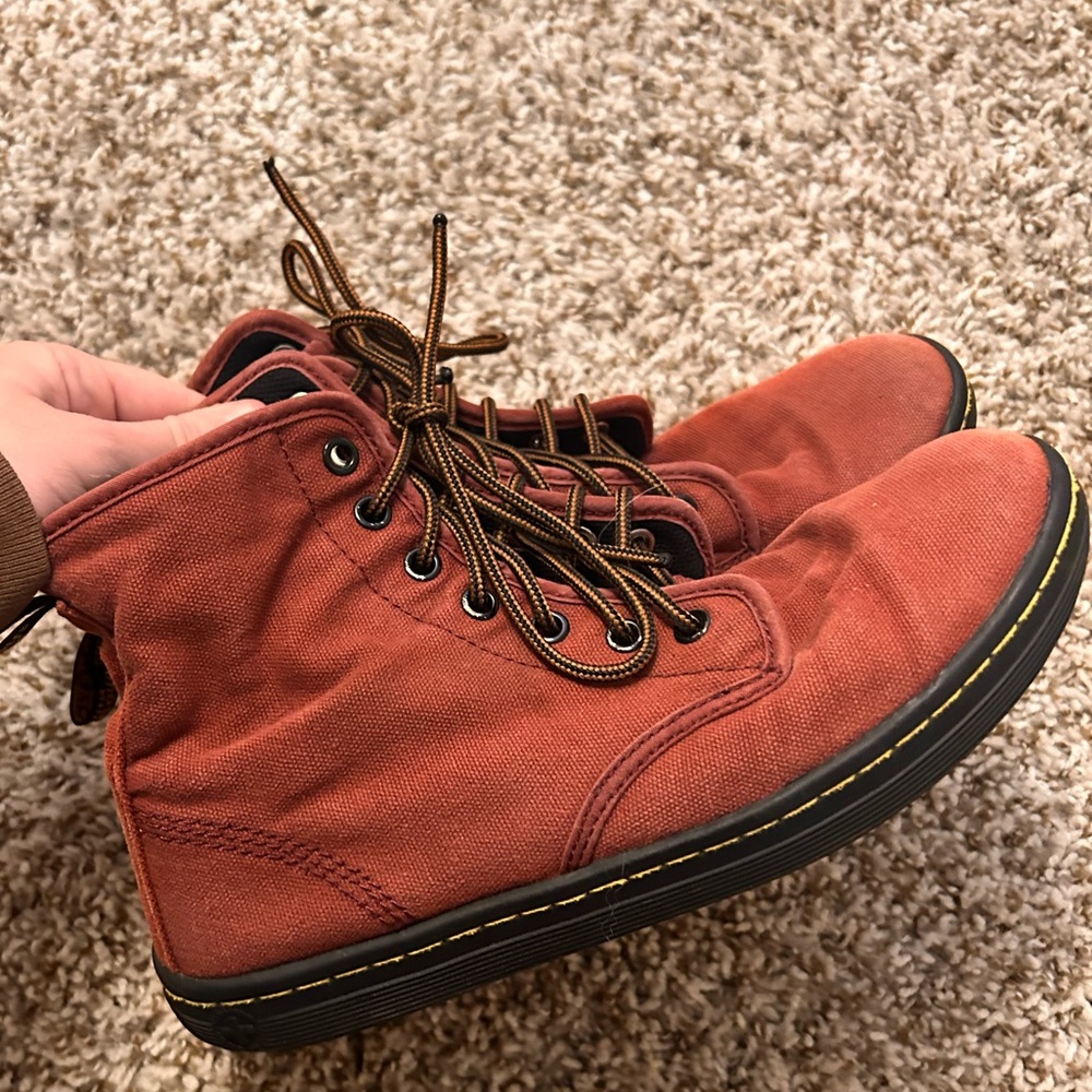 Doc Marten Red Boots - Gem